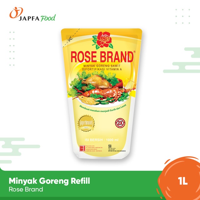 Jual Rose Brand Minyak Goreng Refill 1L | Shopee Indonesia
