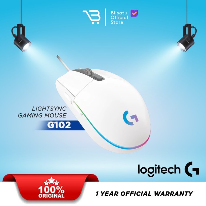 Jual Logitech G102 Rgb V2 Lightsync - G102Ls G203 Rgb Gaming Mouse | Shopee Indonesia
