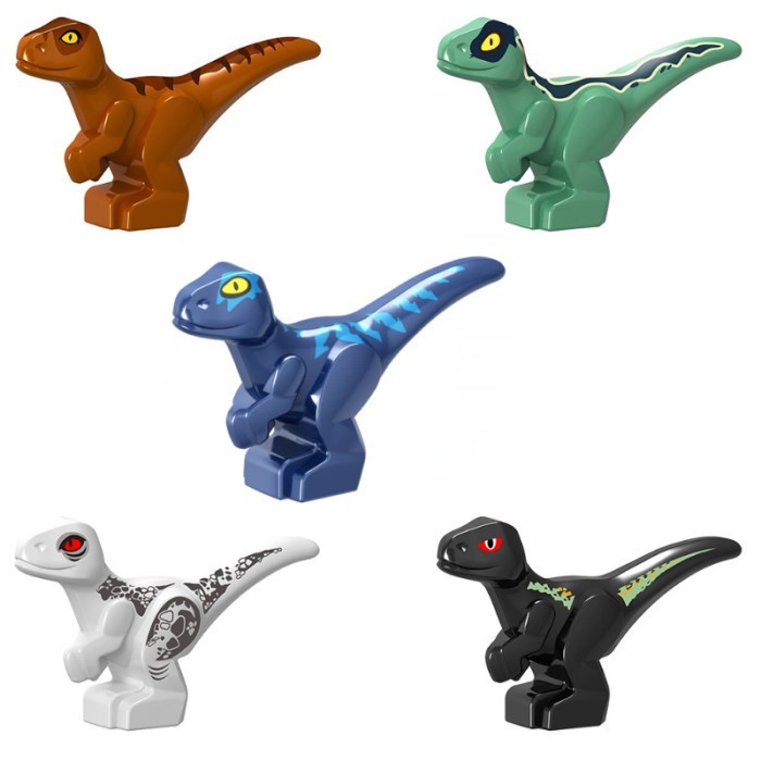 Jual Jurassic Baby Dinosaurus Indominus T Rex Raptor Action Mini Figure ...