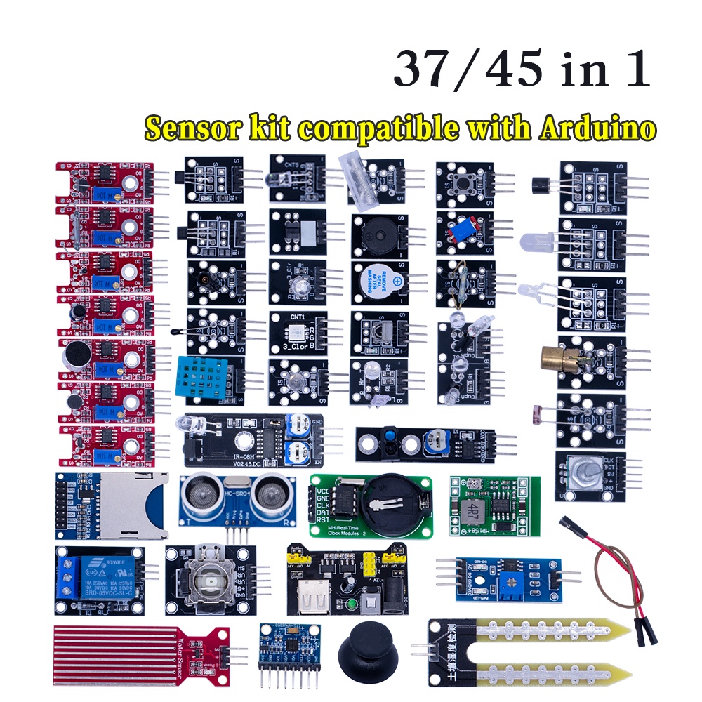 Jual VAMI 45 in 1 Sensors Modules Starter Kit better than 37in1 sensor ...