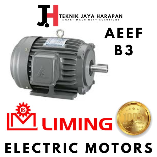 Jual DINAMO ELECTRIC MOTOR LIMING AEEF 4P 1HP 0,75KW 3PHASE 380V B3 ...