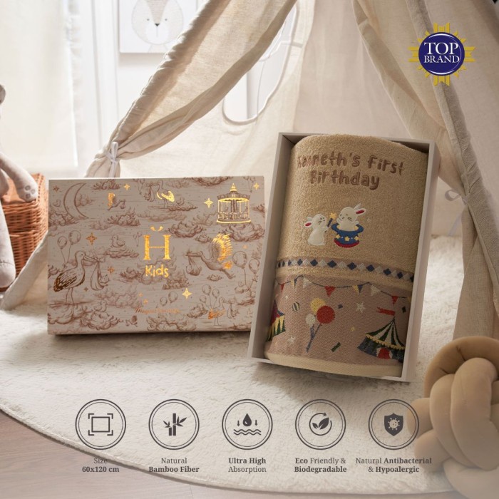 Jual Howel and Co - Wonderville (Kids Single Towel) | Shopee Indonesia
