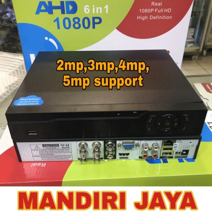 Jual DVR XMEYE 4 ANNEL FULL HD support DVR analog,AHD,TVI ,IP, | Shopee Indonesia