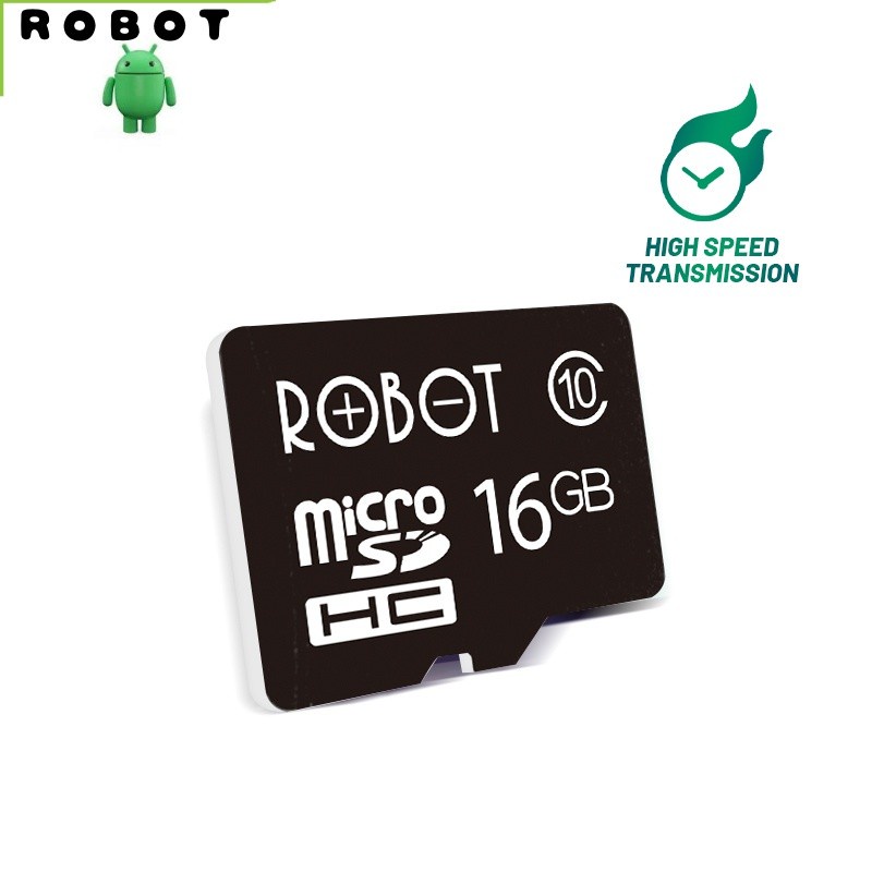 Jual ROBOT Micro SD Card TF 4GB/8GB/16GB/32GB | Kartu Memori HP Class ...