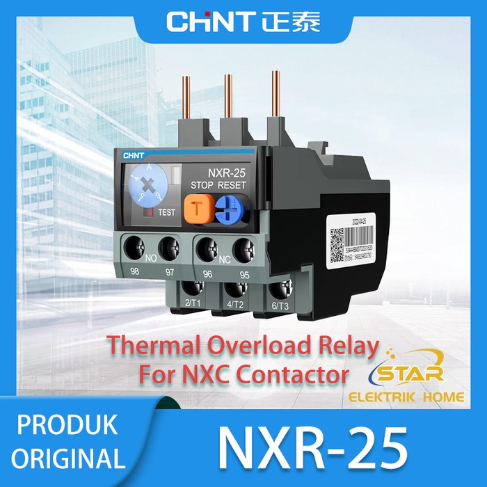 Jual TERBARU! Thermal Overload Relay CHINT NXR-25 (For NXC Contator) | Shopee Indonesia