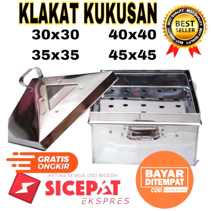 Jual Klakat Kukusan Kotak Persegi Dimsum 30 cm 35 cm 40 cm 45 cm ...