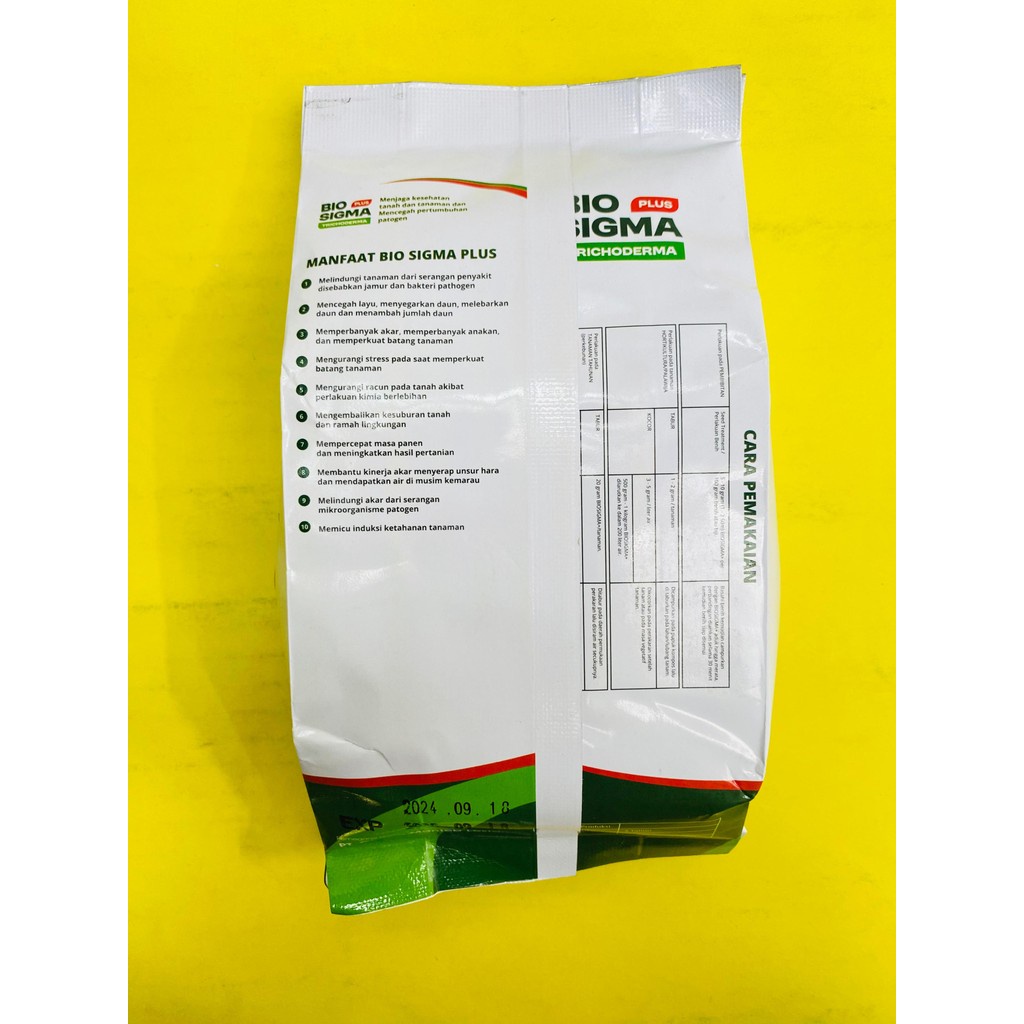 Jual Terbatas Trichoderma pengendali busuk daun BIO SIGMA PLUS isi ...