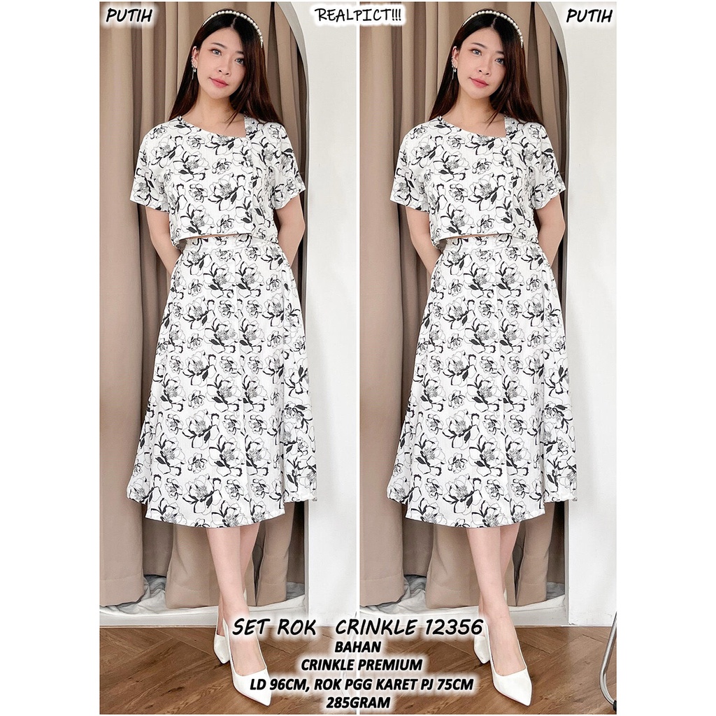 Jual SET ROK CRINKLE 12356 (READY STOK) | Shopee Indonesia