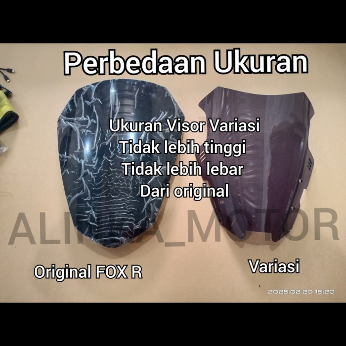 Jual HARGA PROMO!!VISOR POLYTRON FOX R PNP TANPA BREKET TAMBAHAN ...