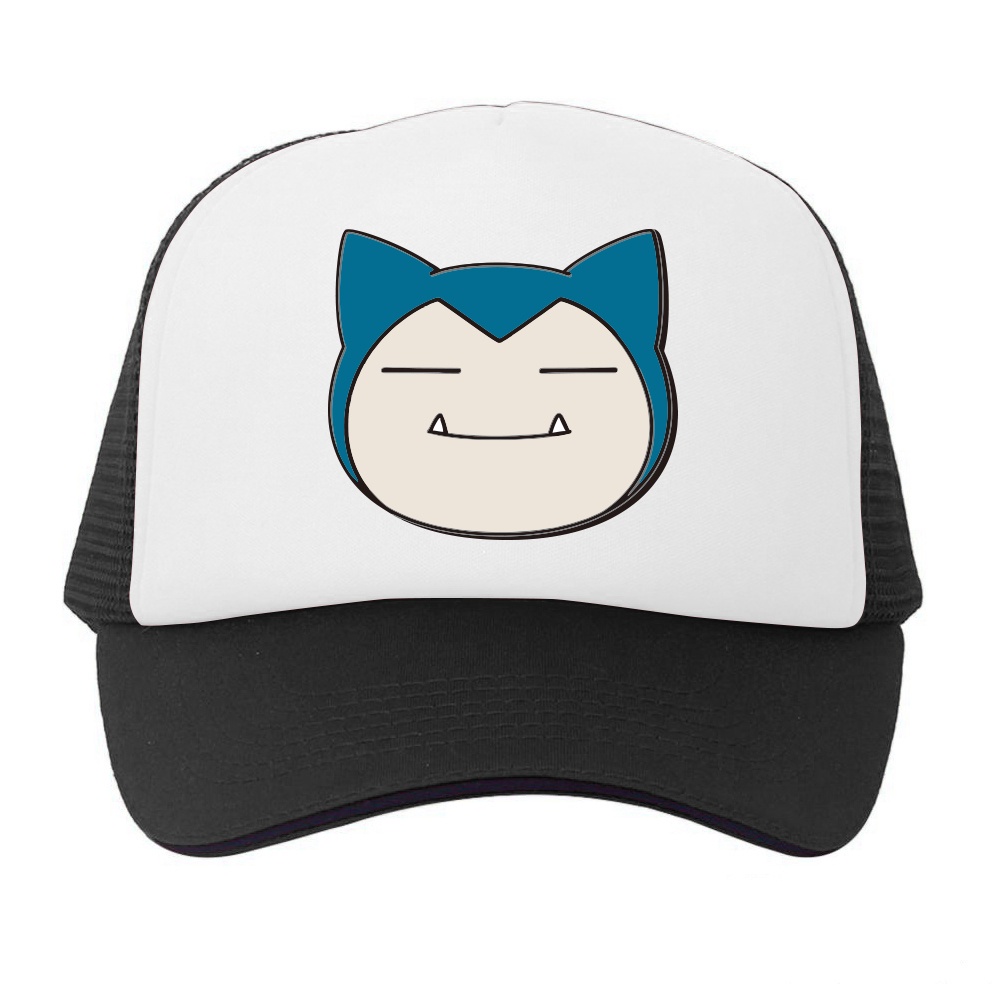 Jual Topi Trucker Pokemon Snorlax Head Cute Funny | Shopee Indonesia