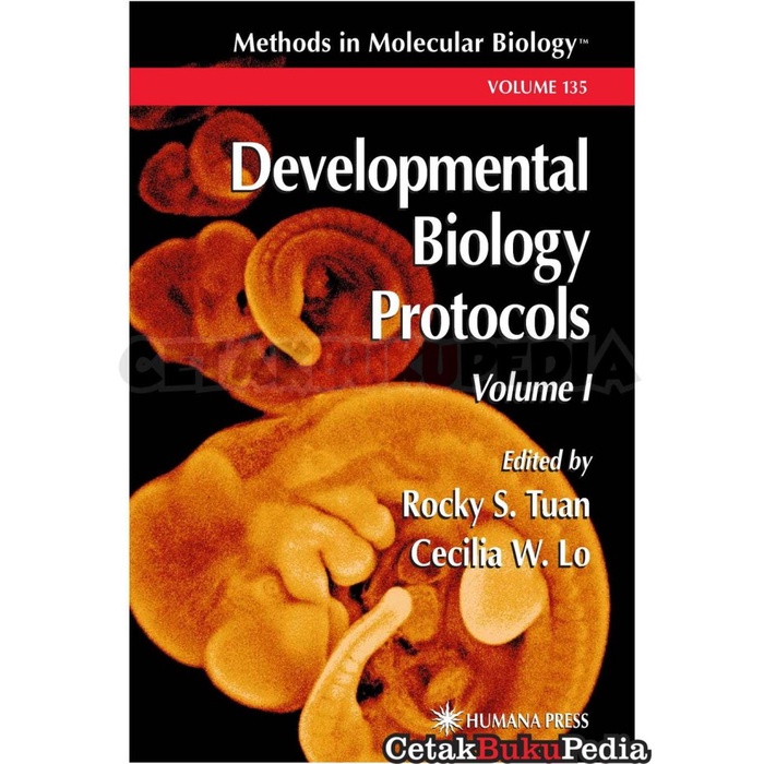 Jual Book Developmental Biology Protocols Volume I Methods In Molecula ...