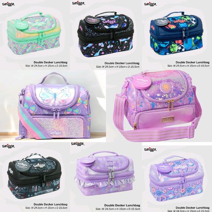 Jual Tas Makan Siang Smiggle Double Decker - Harga Terjangkau | Shopee ...