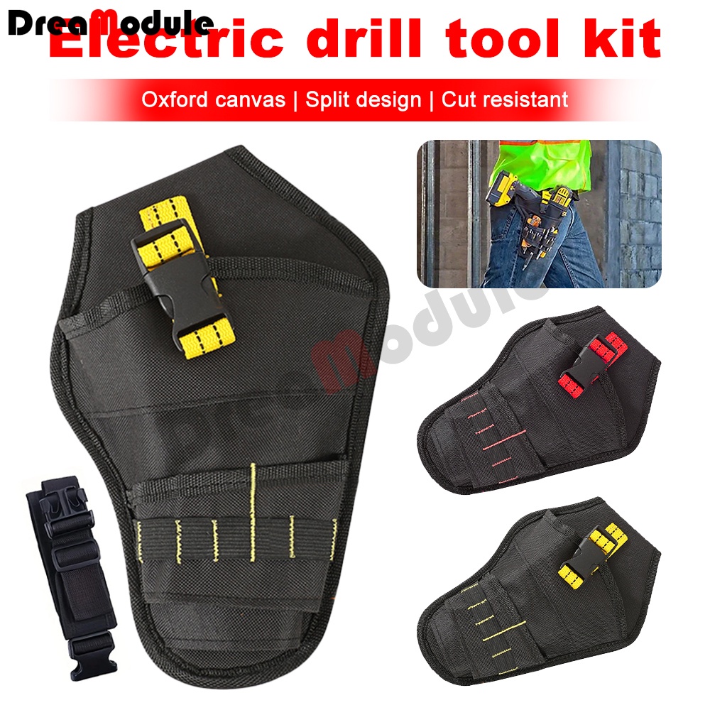 Jual Multi-functional Waterproof Drill Holster Waist Tool Bag Power ...