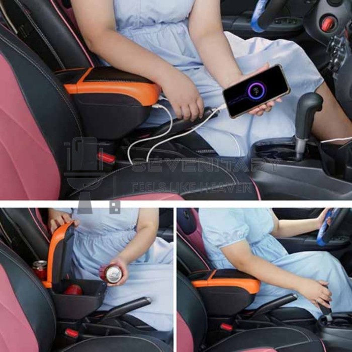 Jual Armrest Box USB Console Box Honda Brio Mobilio Brv Versi Rendah | Shopee Indonesia
