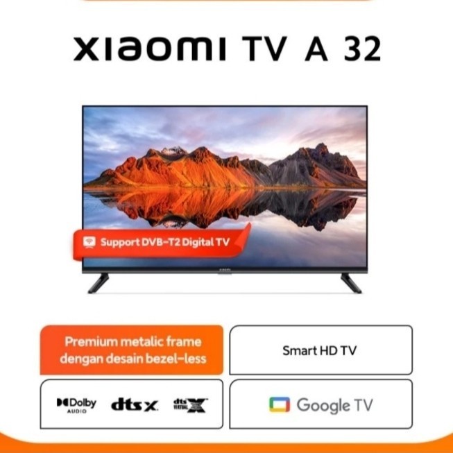 Jual Xiaomi Mi TV 4 32" Bezel-Less Smart TV - Android TV Google ...