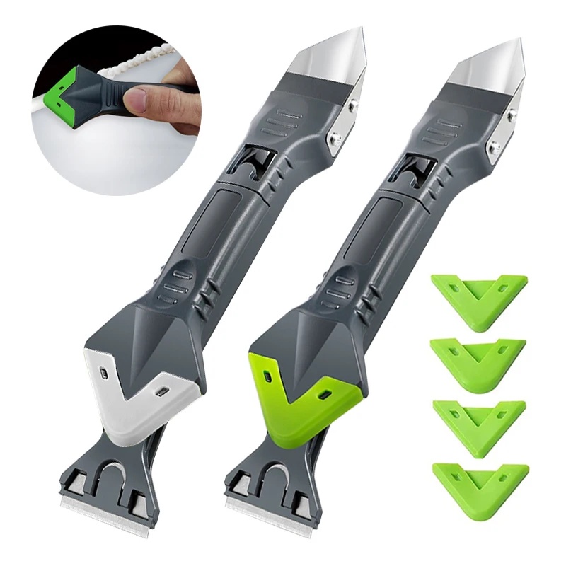 Jual Silicone Scraper Glue Remover Knife Angle Beauty Crevice Spatula ...