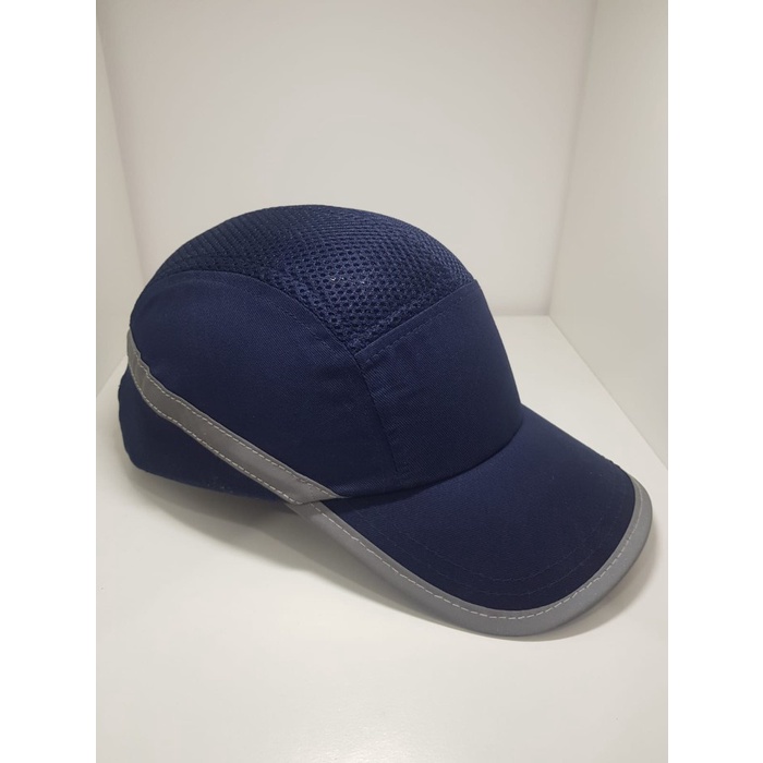 Jual Topi Safety Model Jaring (warna navy) | Shopee Indonesia