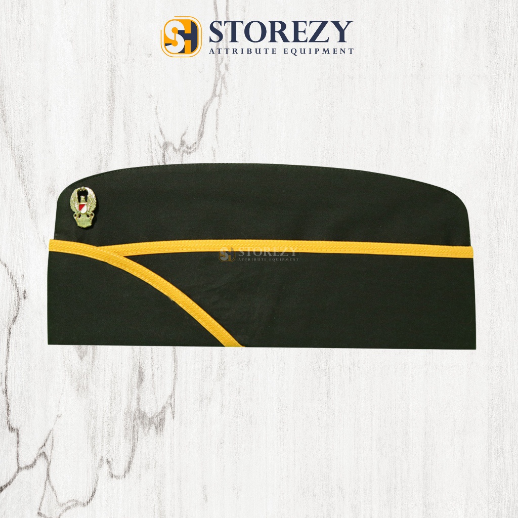 Jual Topi Mut TNI AD + Emblem / Topi Bivakmut TNI AD (Tamtama, Bintara ...