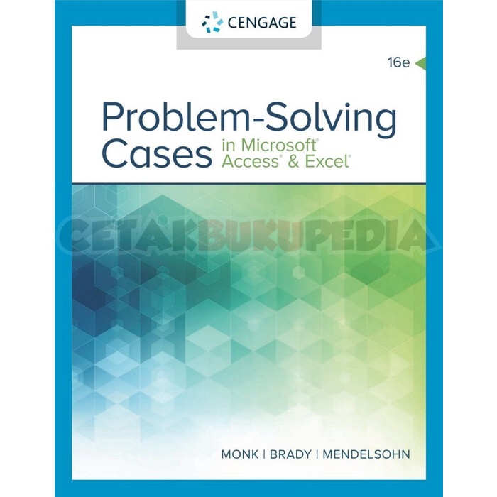 Jual Inggris Only Problem Solving Cases Microsoft Access Excel Monk Softcover | Shopee Indonesia
