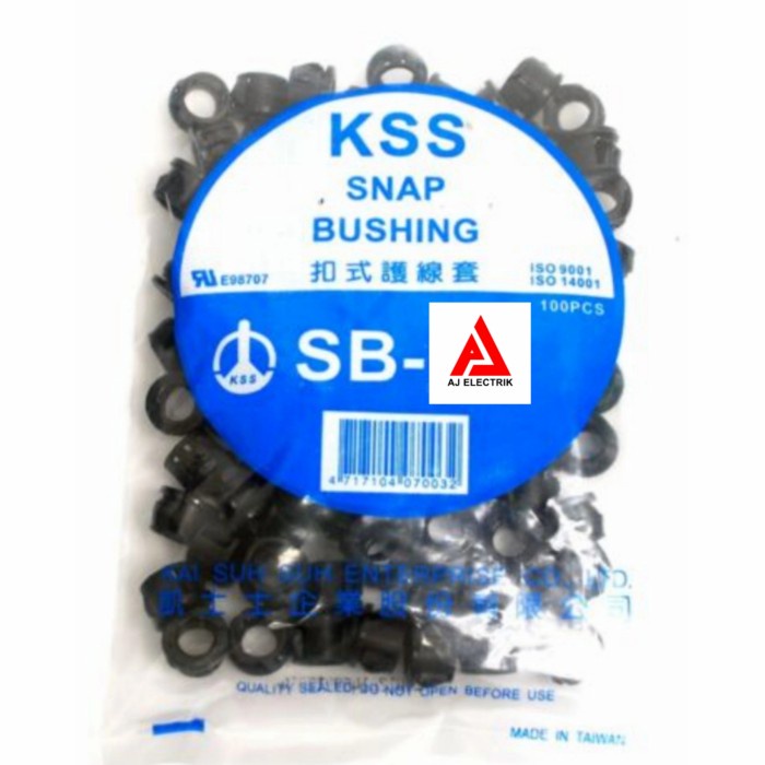 Jual KSS SNAP BUSHING SB-10 / PELINDUNG KABEL / CABLE PROTECTOR ...