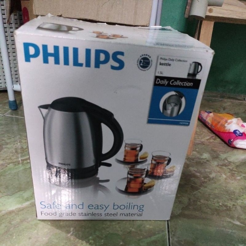 Jual Philips Electric Kettle HD9307 Stainless steel Teko listrik ...
