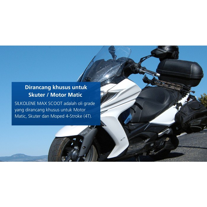 Jual JAYAmart- FUCHS SILKOLENE MAX SCOOT 10W40 Scooter Engine Oil 1L ...