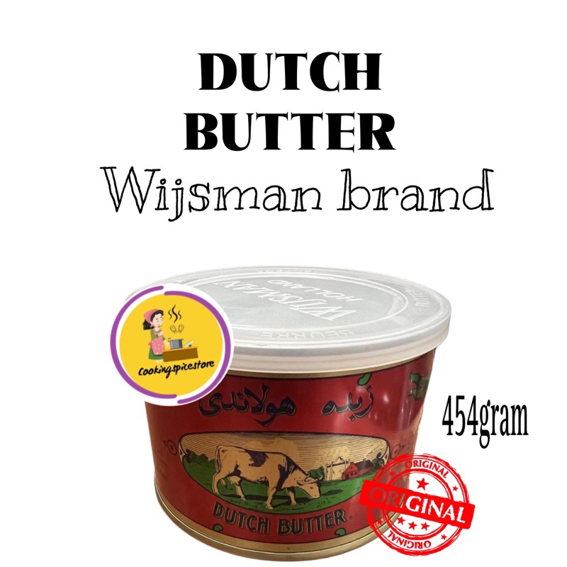 Jual WIJSMAN BUTTER MENTEGA WIJSMAN WISMAN WYSMAN KALENG 454 GRAM ...