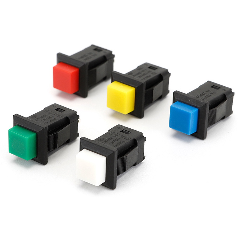 Jual SALE 100PCS 11*13MM High Head Plastic Push Button Switch 1NO/1NC ...