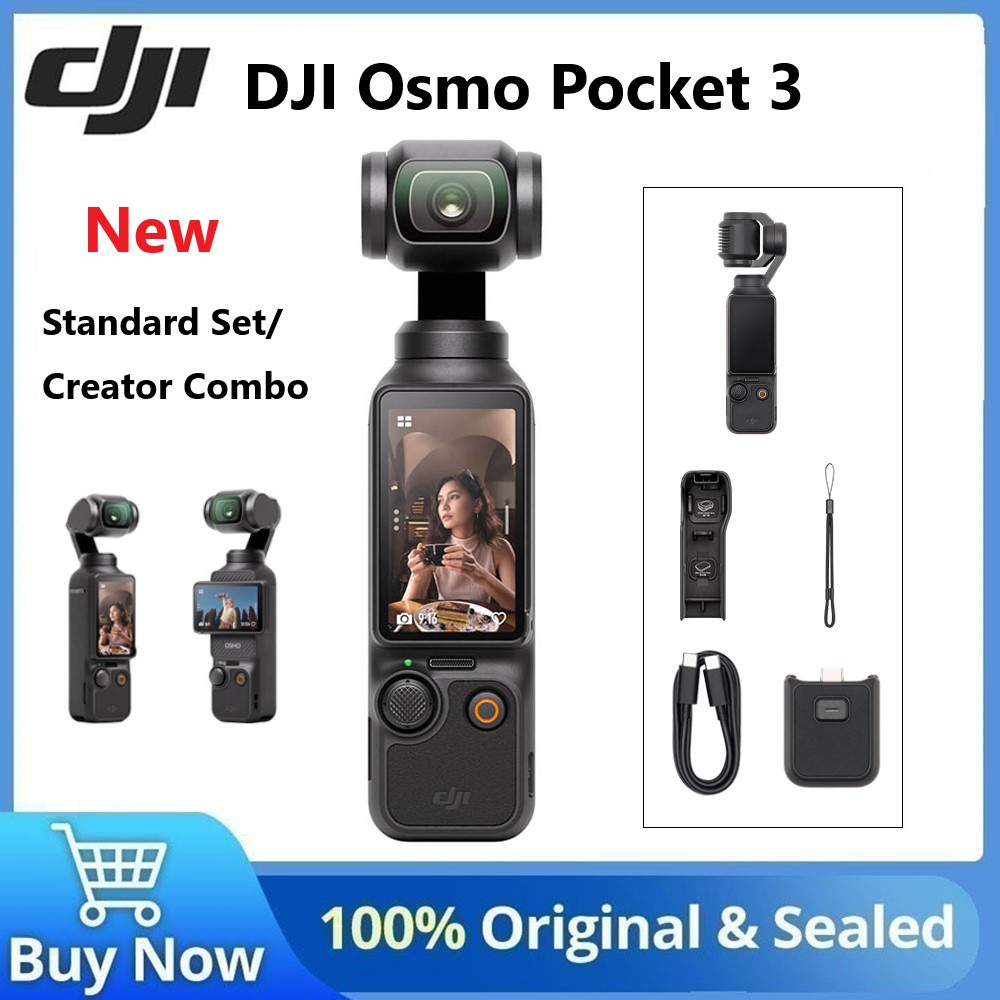 Jual Dji Osmo Pocket 3 Vlogging Camera With 1'' Cmos&4K/120Fps Video Face/Object Tracking 2 ...