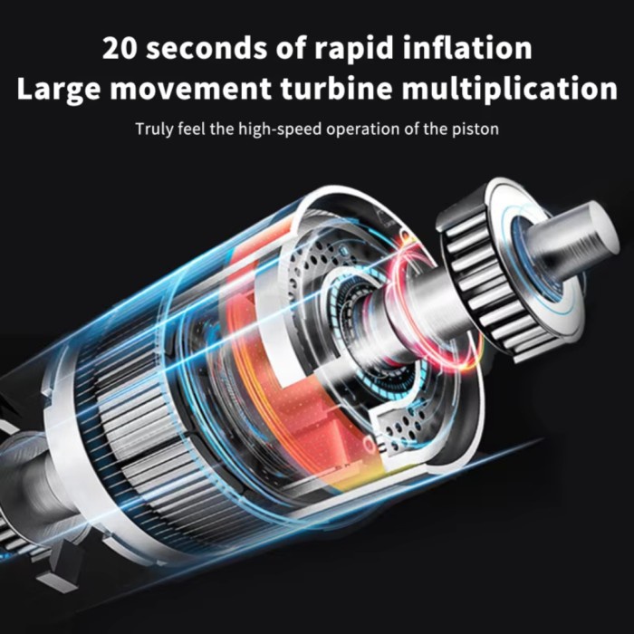 Jual Pompa Ban Motor Dan Mobil Electric Portable ni Angin Digital ...