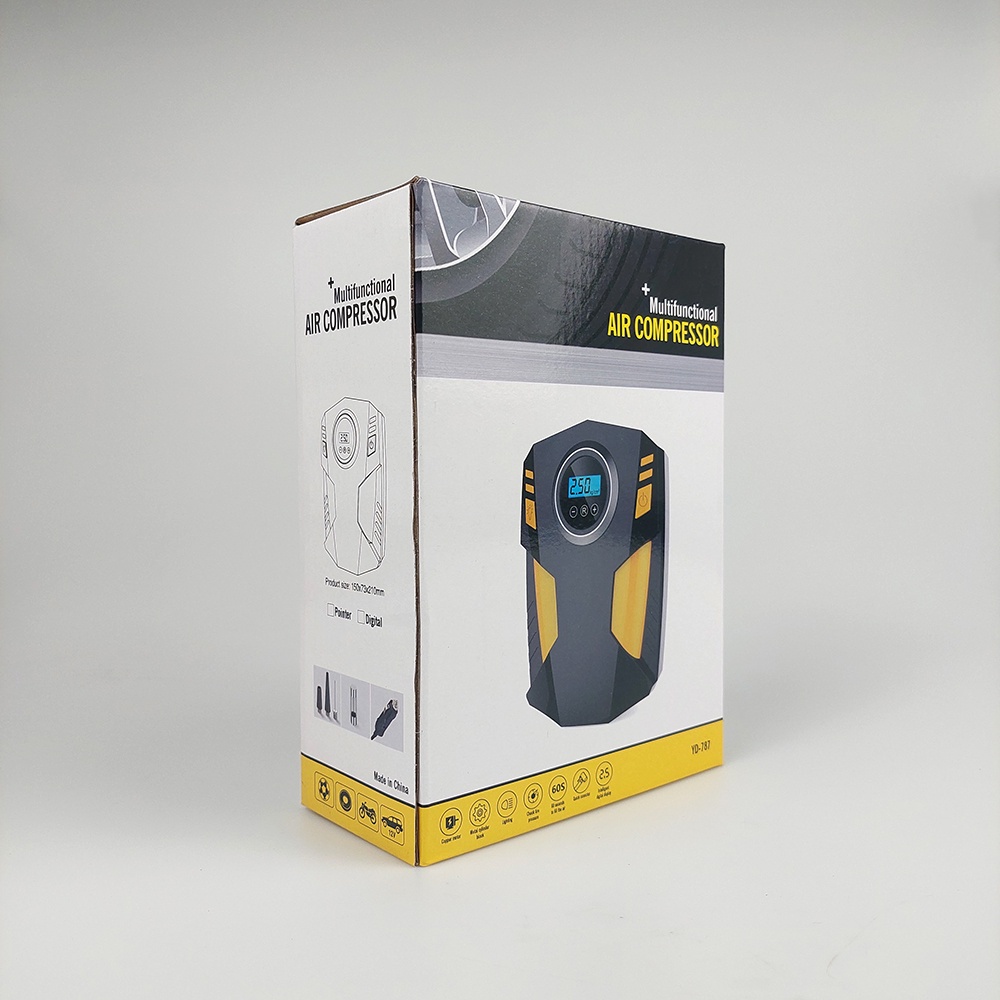 Jual Pompa Ban Mobil truk Motor Elektrik Cek tekanan Angin Digital ...