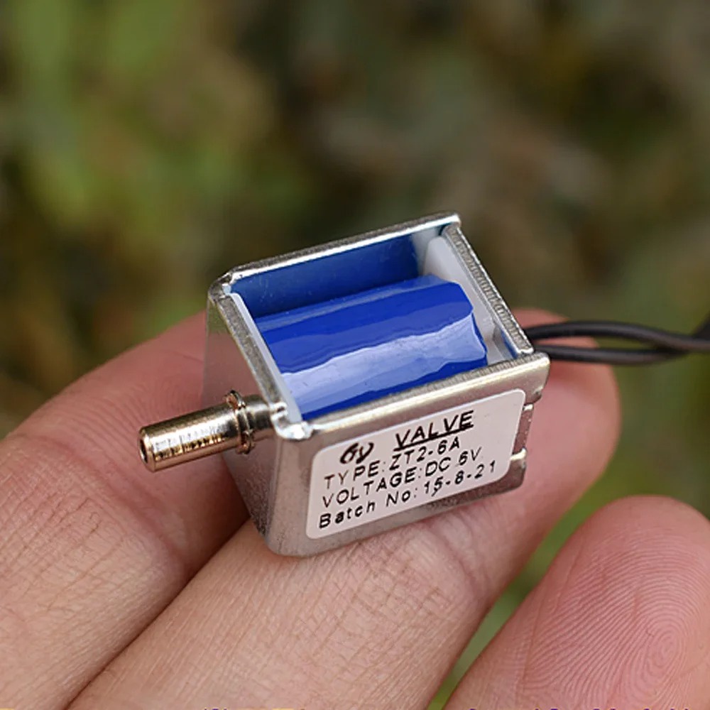 Jual Dc 5V 6V Micro Mini One Way Solenoid Valve Air Valve Exhaust Small ...