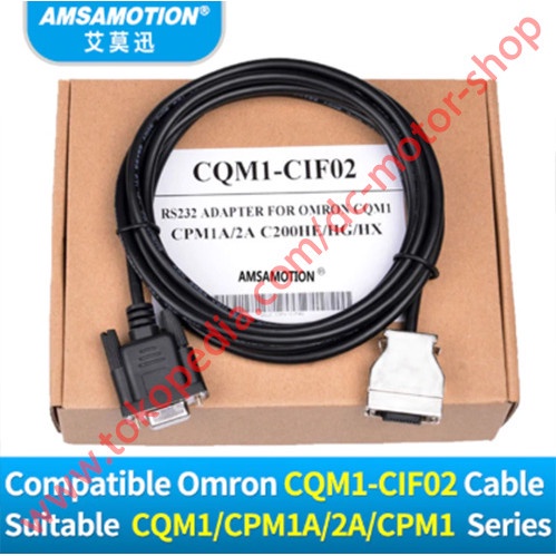 Jual Kabel PLC Omron CS RS232 CQM1-CIF02 CQM1CIF02 Cable CPM1A CPM2A ...