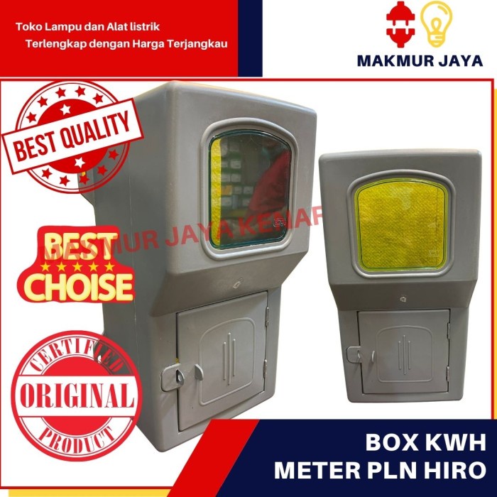 Jual JT READY BOX KWH HIRO PASCABAYAR / BOX KWH TOKEN TUTUP METERAN ...