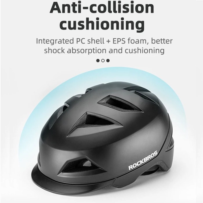 Jual MASIH READY ROCKBROS TS-56 HELM SEPEDA LIPAT LISTRIK MTB EBIKE ...