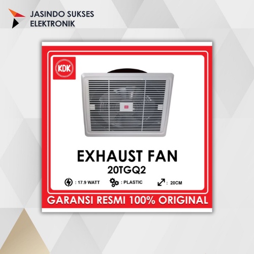 Jual KDK CEILING EXHAUST FAN 8 INCH 20TGQ | Shopee Indonesia