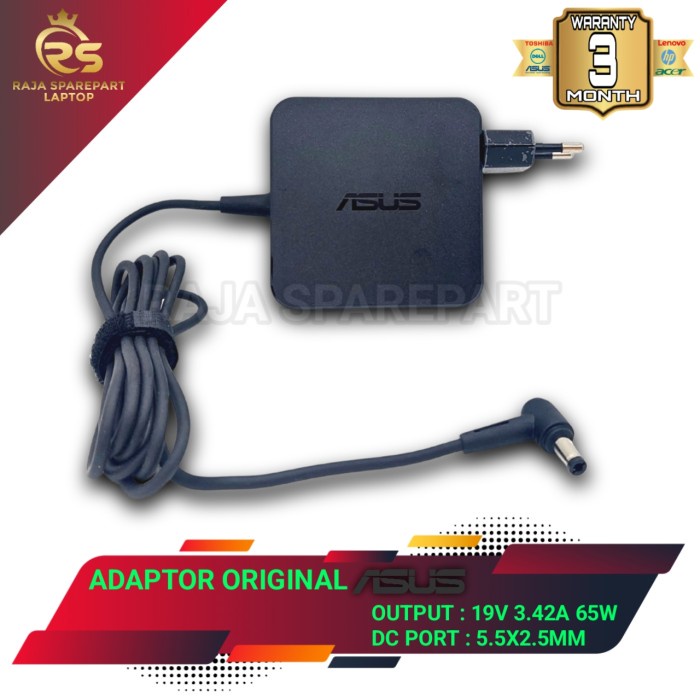 Jual Adaptor Charger Original Laptop Asus A455L X450C A450L ADP-65DW-C 65W | Shopee Indonesia