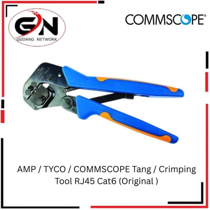 Jual AMP / TYCO / COMMSCOPE Tang / Crimping Tool RJ45 Cat6 (Original ...