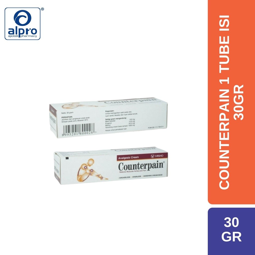 Jual Counterpain 30Gr | Shopee Indonesia