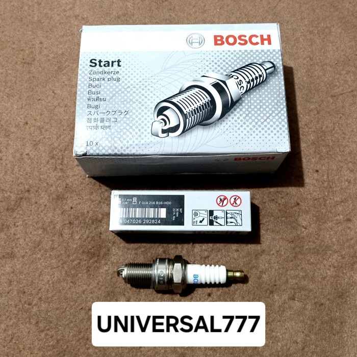 Jual Busi Alkon Genset Honda GX160 GX390 GX 160 270 390 Bosch Drat Panjang | Shopee Indonesia
