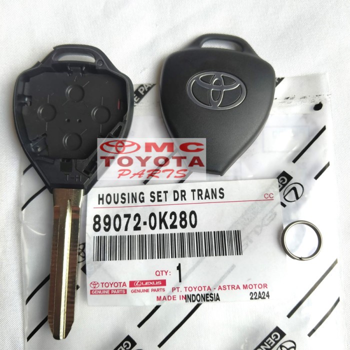 Jual Kunci Key / Housing Transmitter Kijang Innova Fortuner 89072-0K280 ...