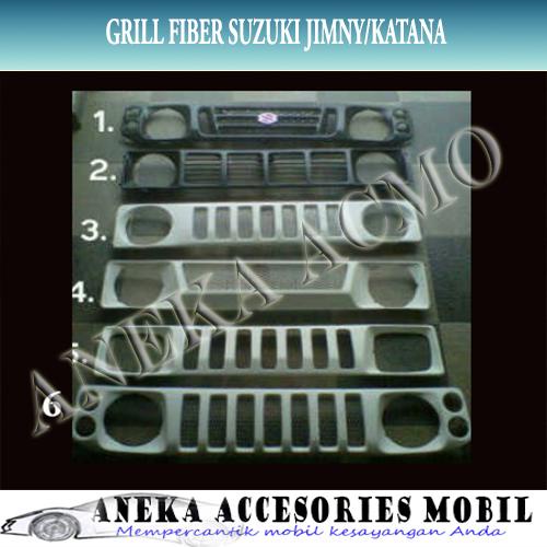 Jual Bodykit Grill / Grille Depan Fiber Mobil Suzuki Jimny Katana ...