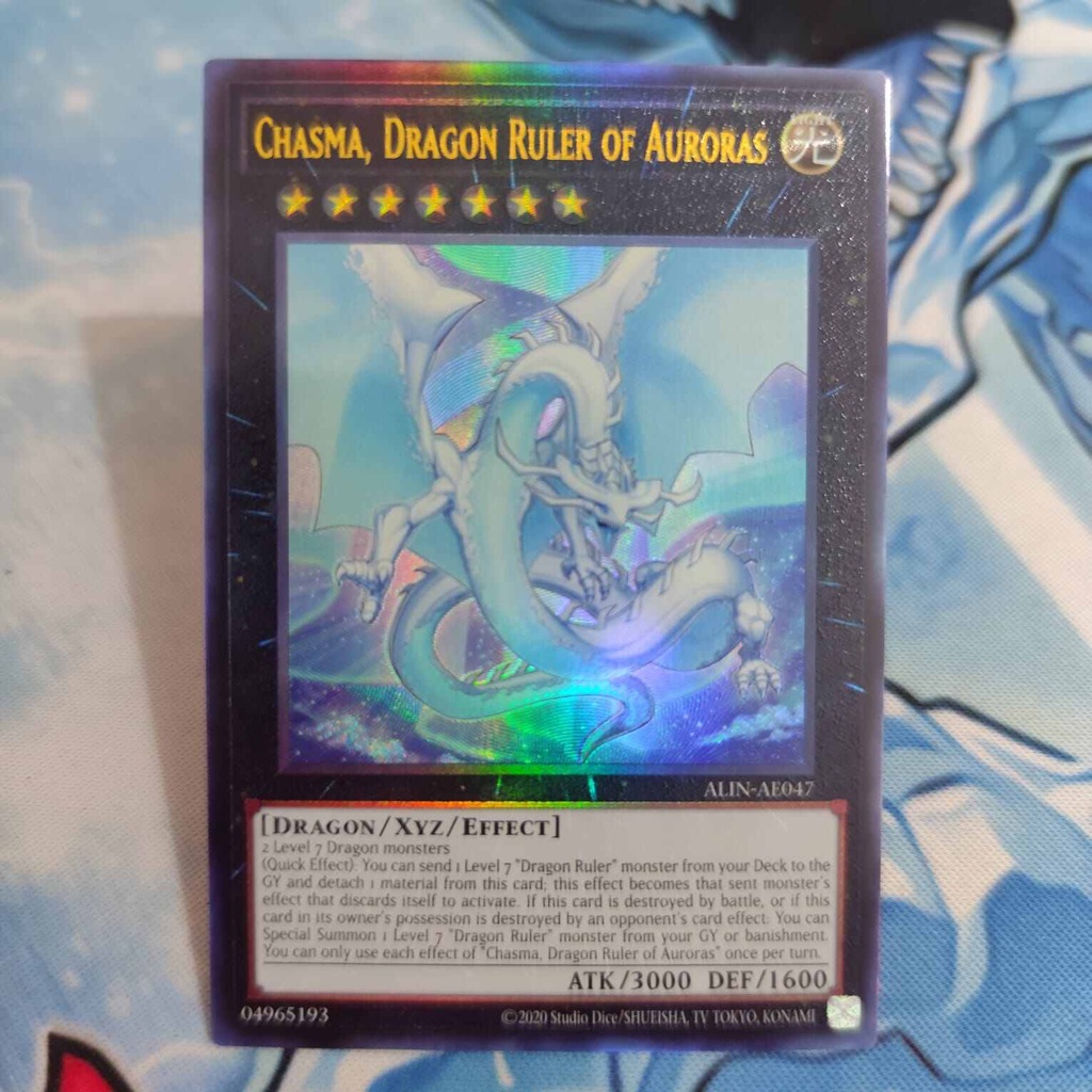 Jual yugioh AE chasma dragon ruler of auroras ALIN-AE047 UL original ...