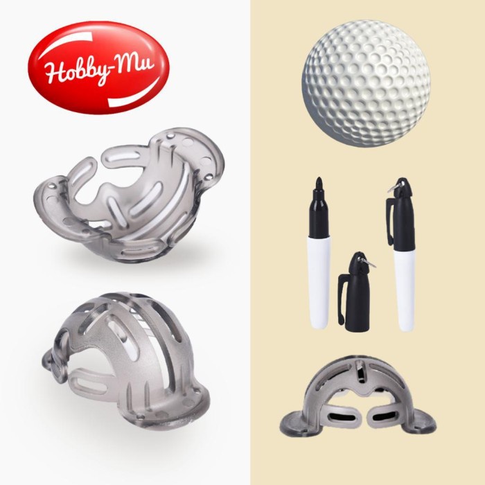 Jual Golf Ball Liner Golf Alignment Line Marker Marks Template Golf ...