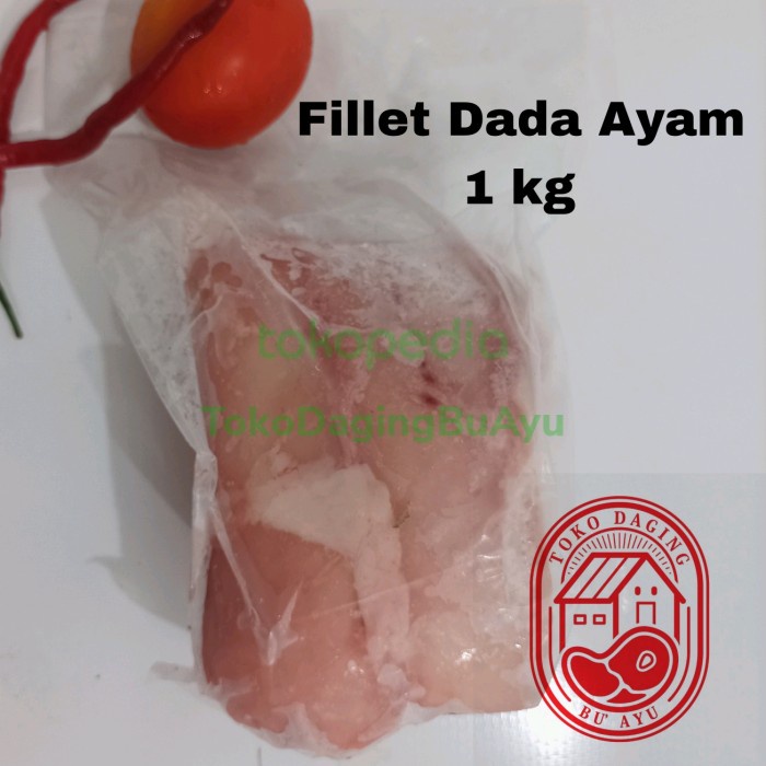 Jual Lezat- Daging Fillet Dada Ayam Boneless Tanpa Kulit @2 kg (harga ...