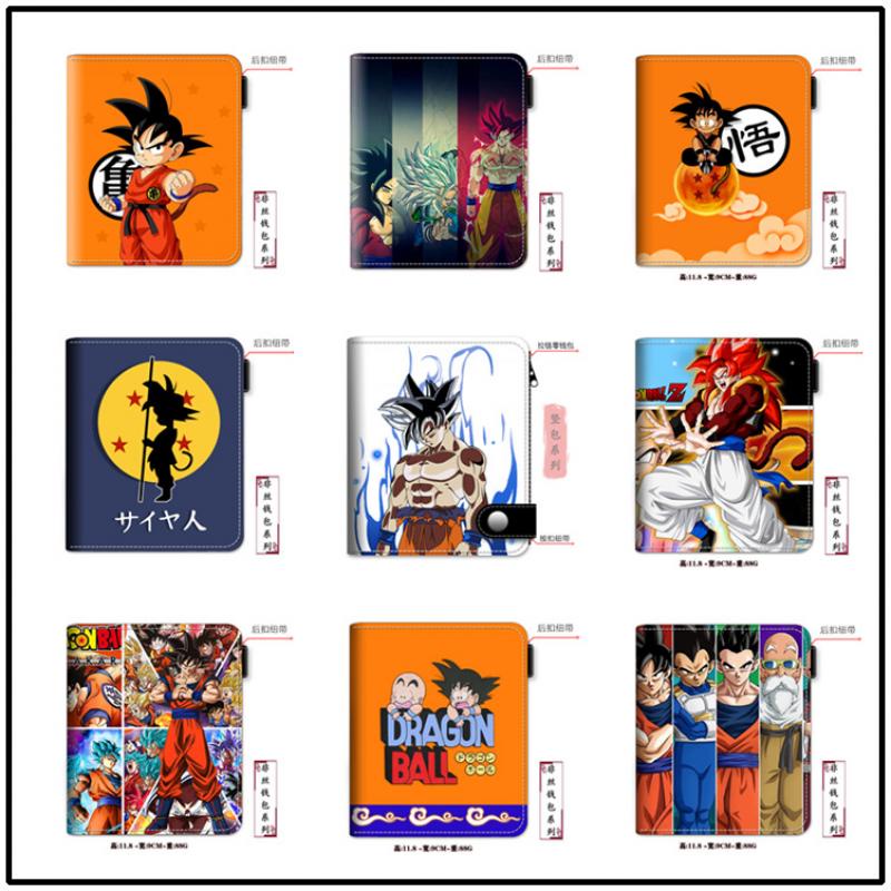 Jual Anime Dragon Ball Son Goku Pu Leather Men Wallet Rfid Anti ...