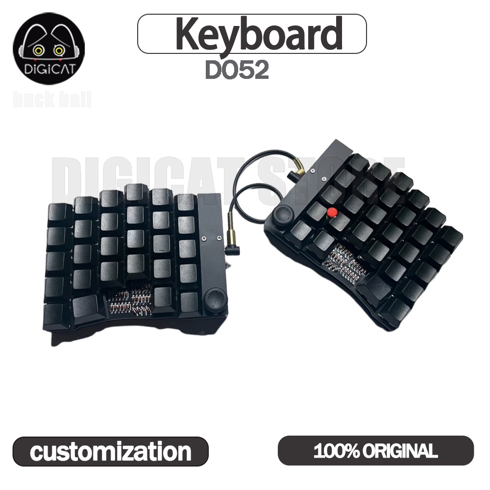 Jual Do52 Split Keyboard Kit Diy Little Red Dot Keyboard Do52Pro ...