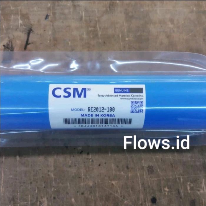 Jual Membran RO CSM 100 GPD / Membrane CSM RE 2012 - 100 GPD Filter ...
