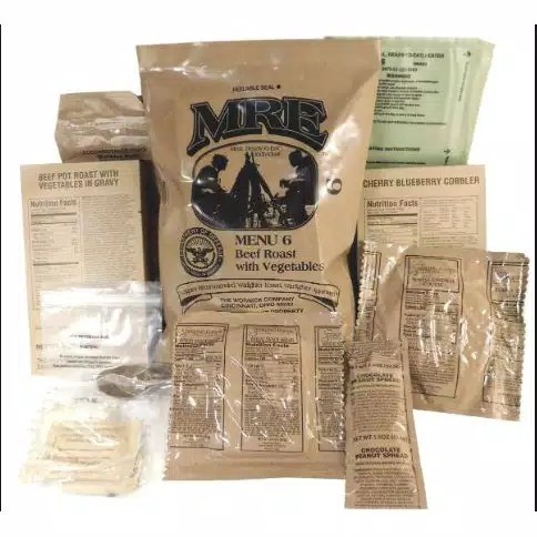 Jual US MRE meal ready to eat US Ratio ransum tentara amerika | Shopee ...