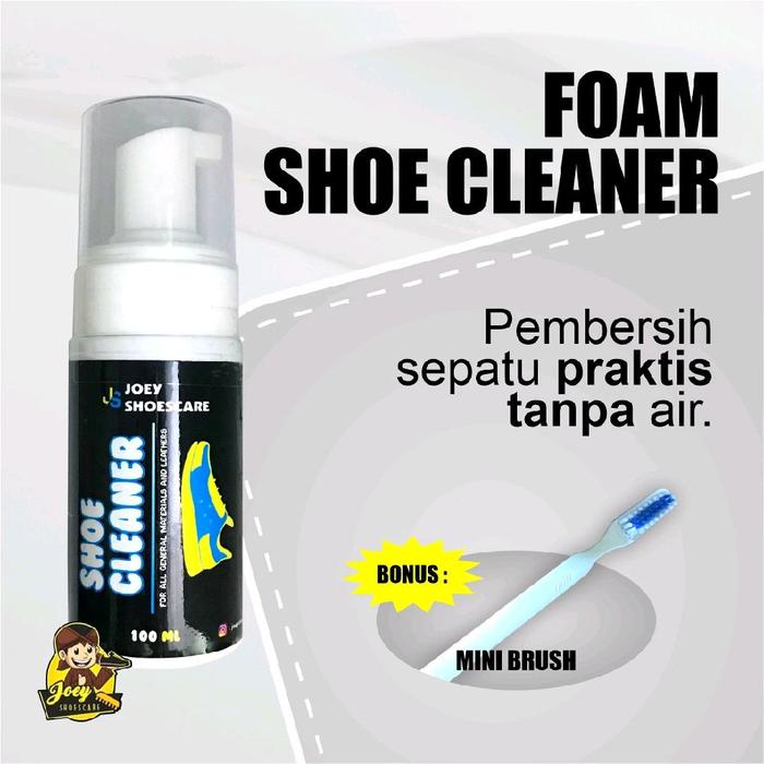 Jual Broven-Joey Foam Shoe Cleaner - Pembersih Sepatu Tanpa Air Dengan ...